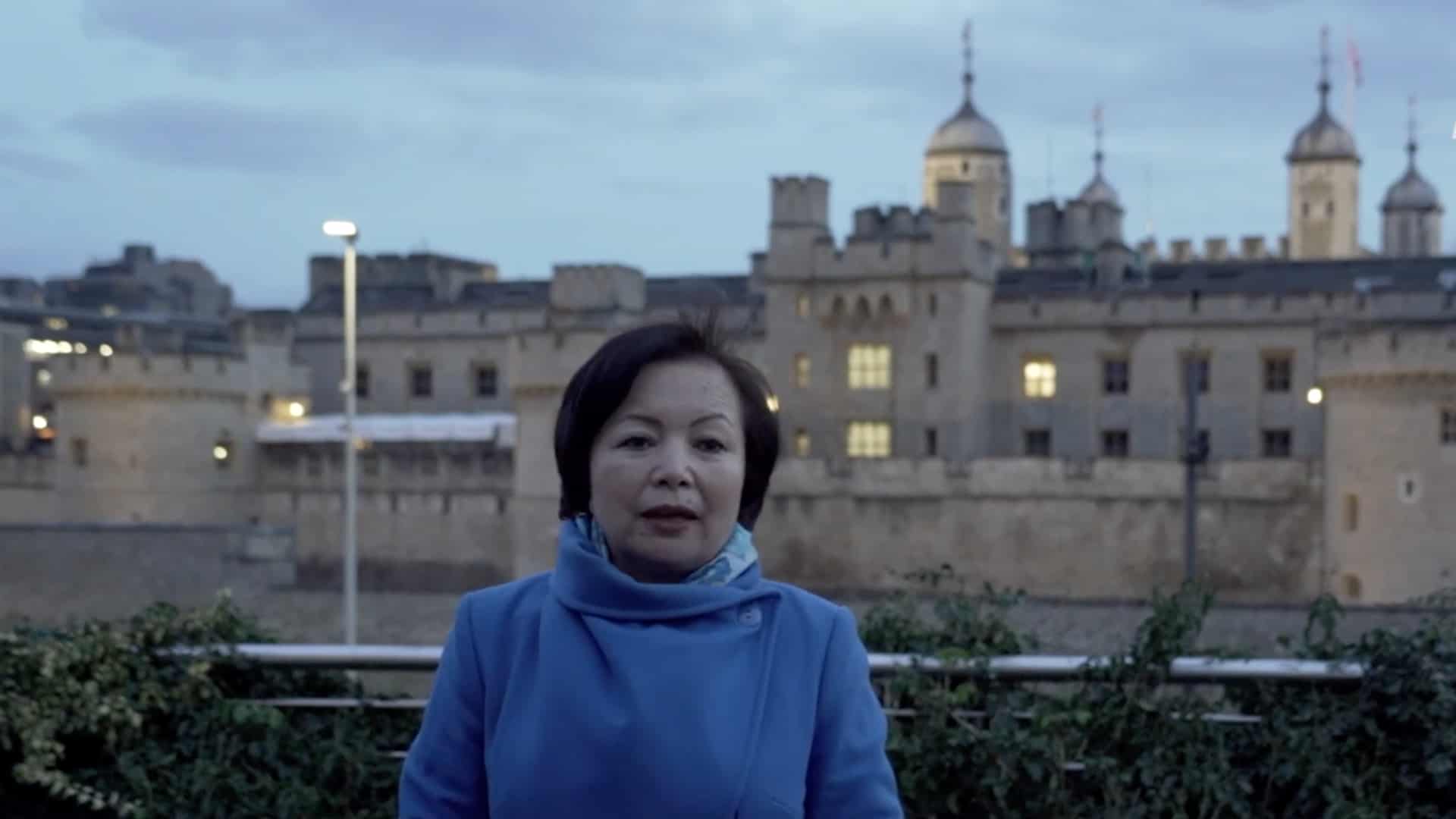 Rue "Symbolique" aux abords de la nouvelle ambassade de Chine à Londres